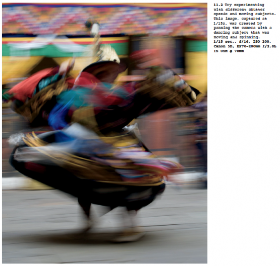 Slow Shutter Speeds to Blur Movement