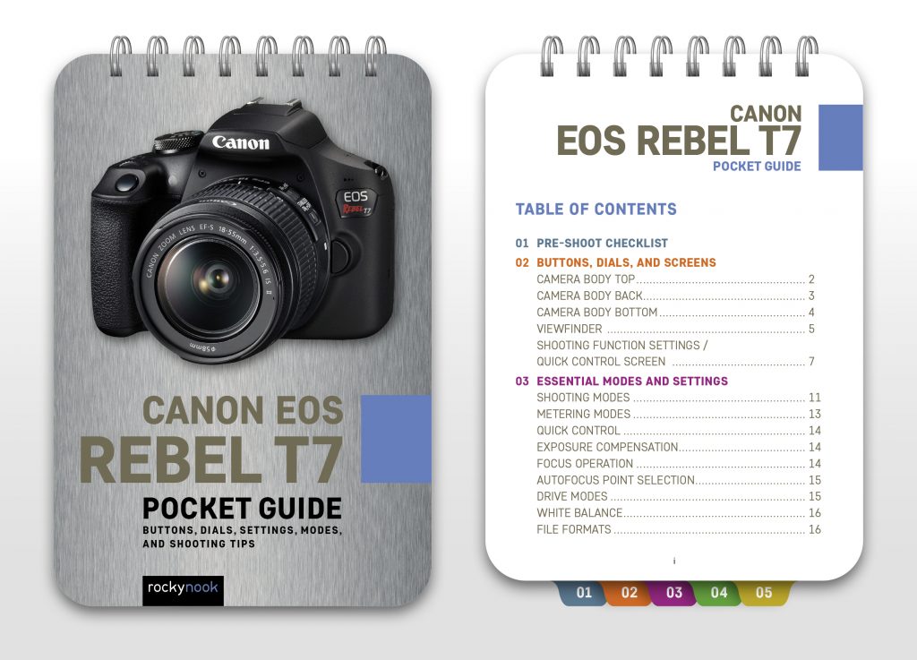 Canon EOS Rebel T7: Pocket Guide - RockyNook