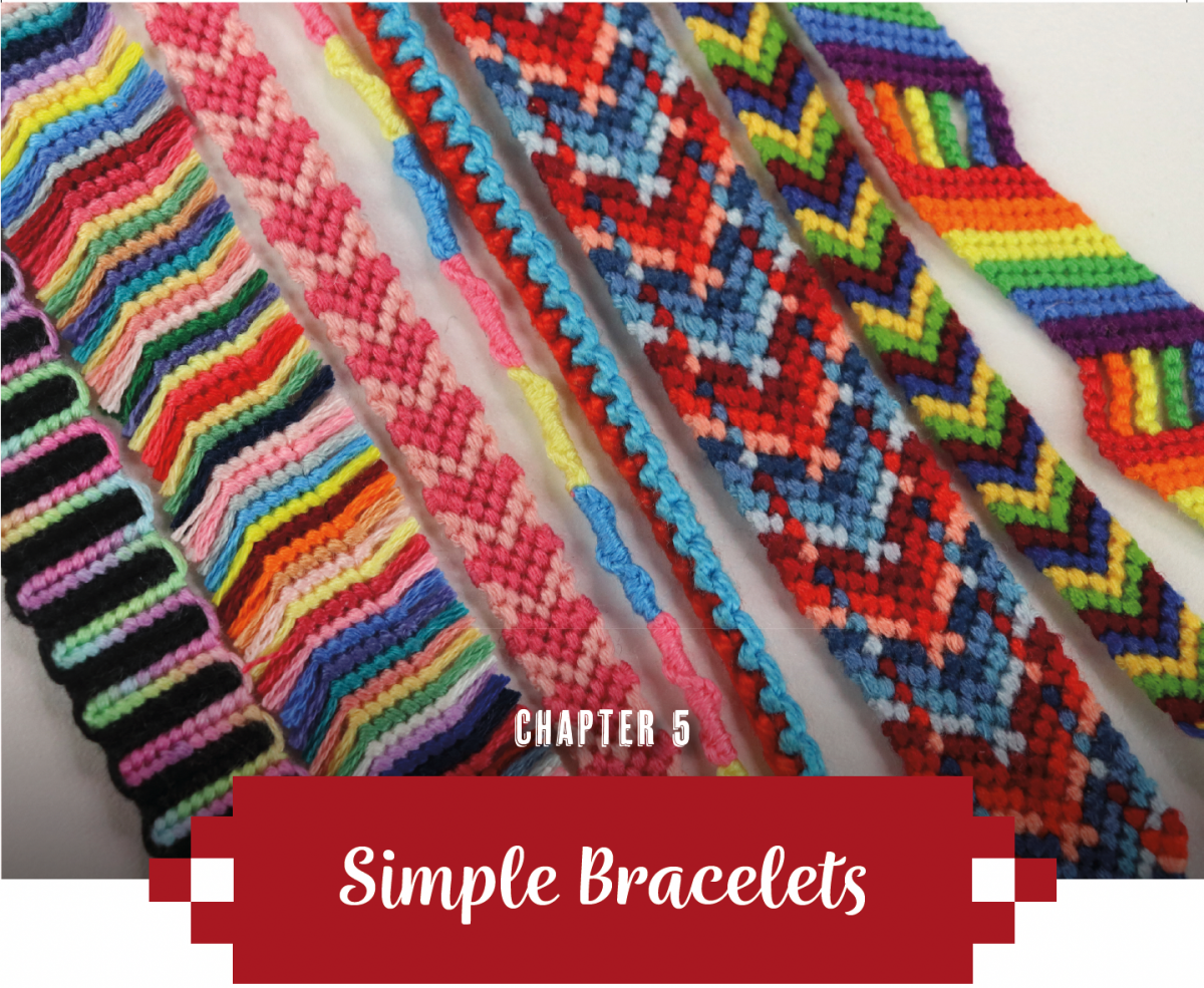 How to Make Simple Friendship Bracelets - RockyNook