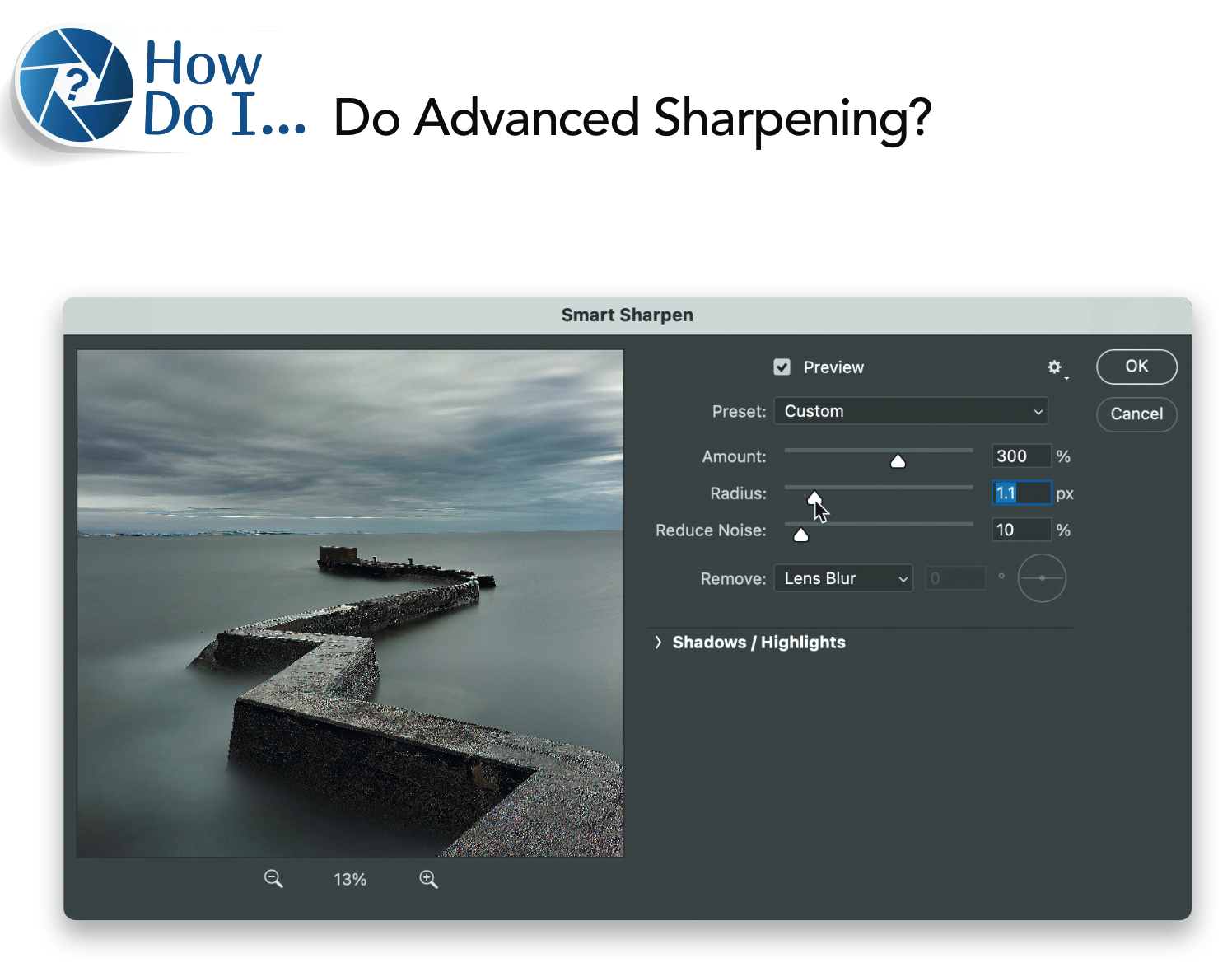 How to Sharpen Your Images - RockyNook
