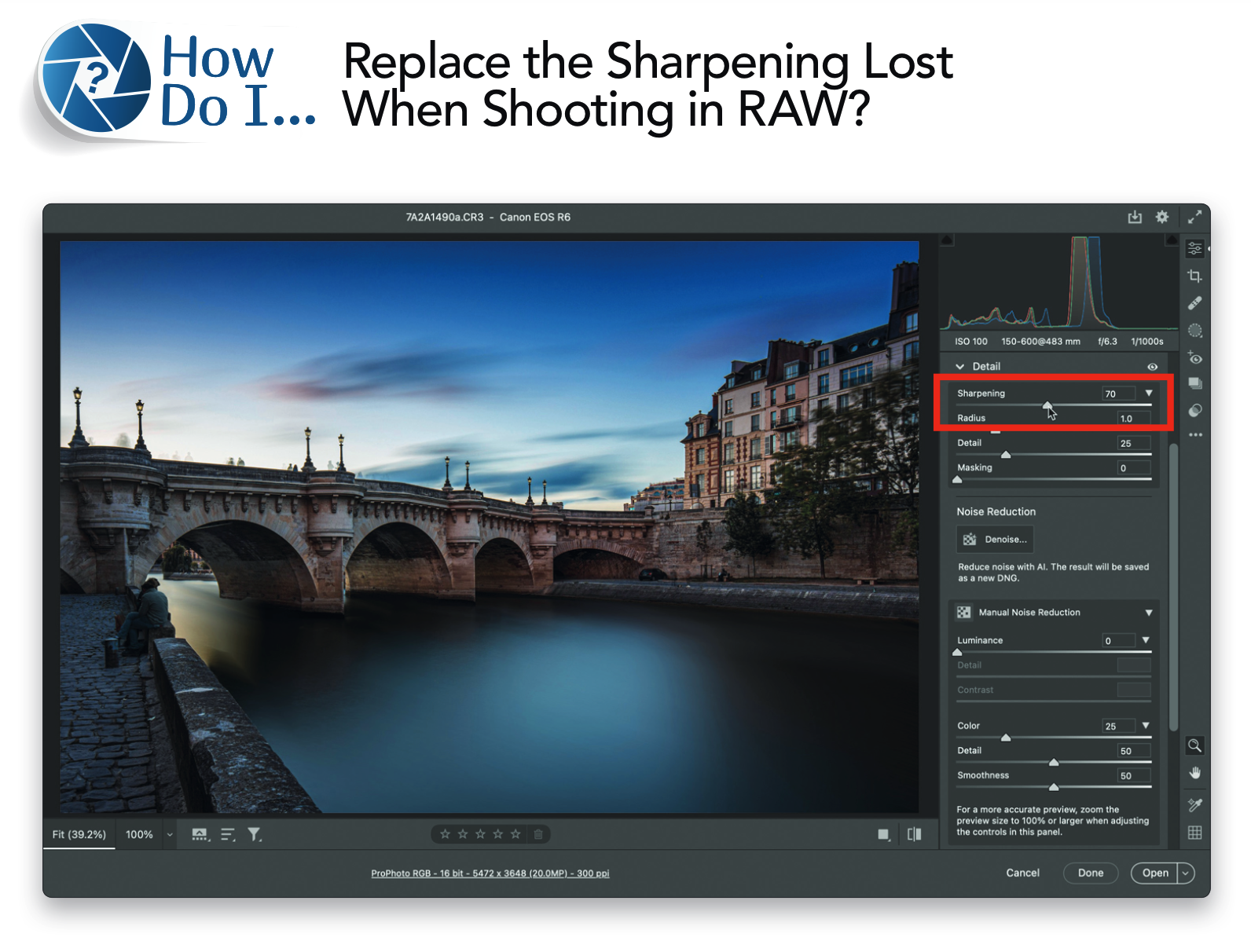 How to Sharpen Your Images - RockyNook
