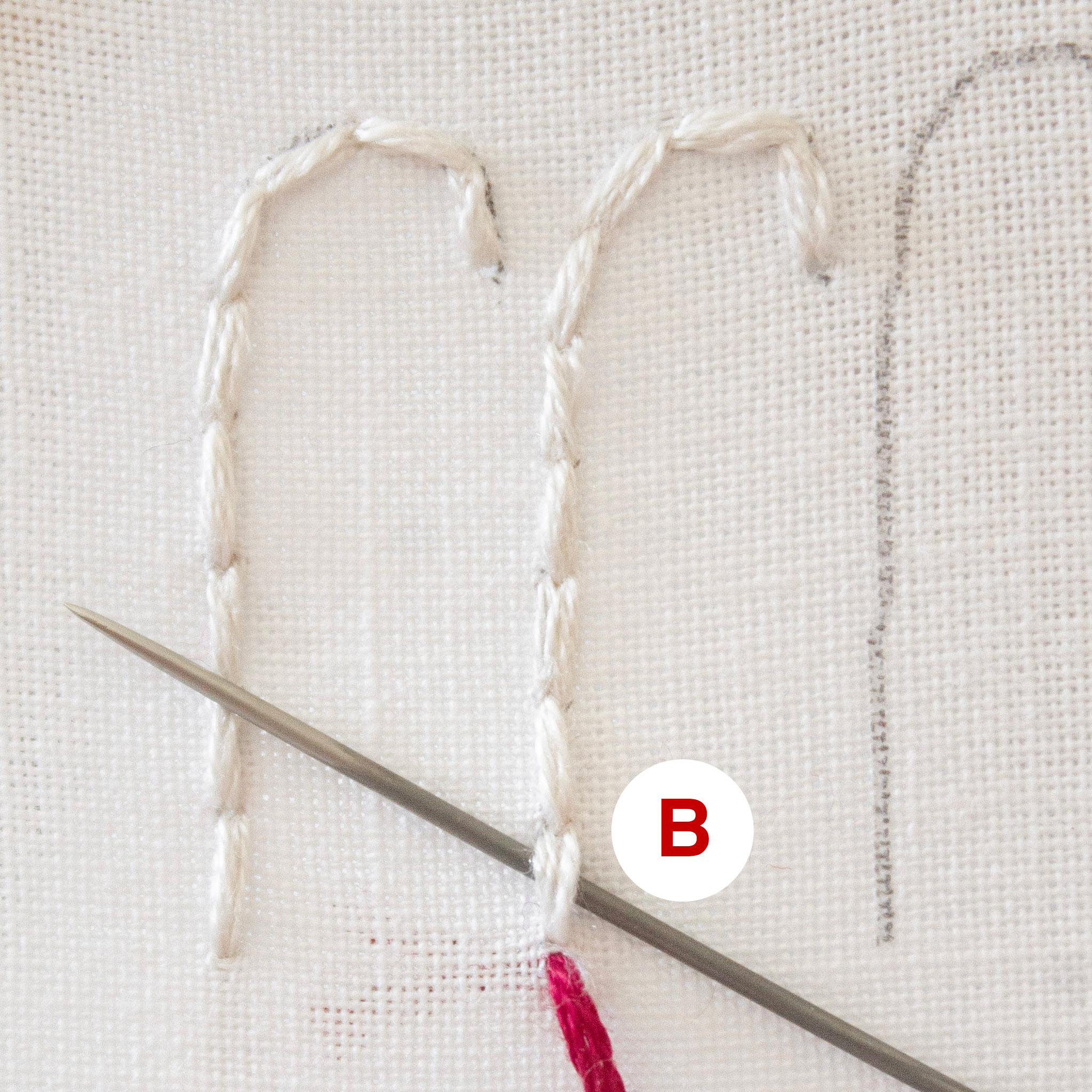 How To Stitch The Whipped Backstitch - RockyNook